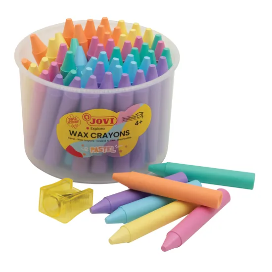 Round Pastel Crayons - Tub of 60 - MTA Catalogue