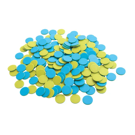 Teachables Double-Sided Counters – Yellow & Blue, 1000 Pieces