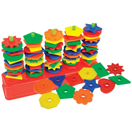 Shape Sorting & Sequencing Set & Workcards