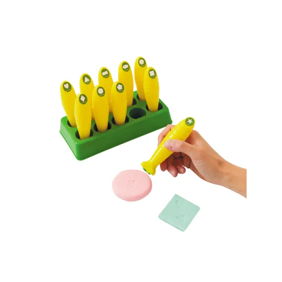 Geometric Shapes Stamps - Set of 10