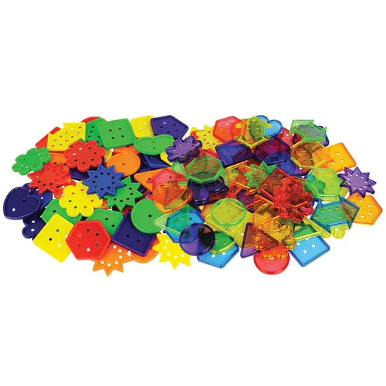 Teachables Number & Geometry Buttons – 120 Pieces