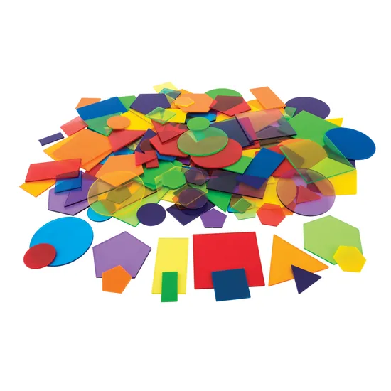Attribute Shapes Sorting Set 144 Pieces 