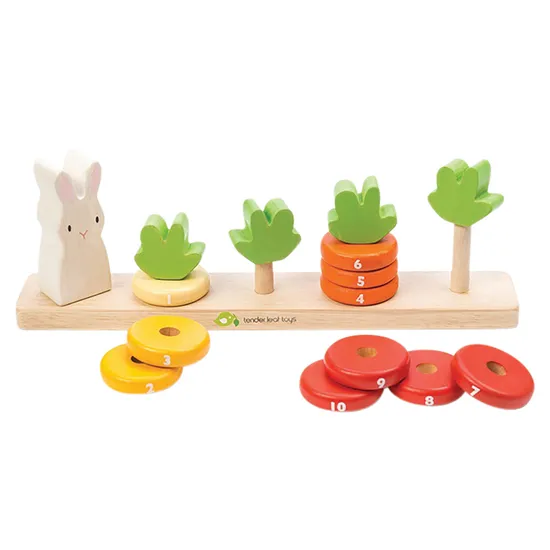 Counting Carrots Stacking Game