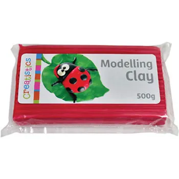 Creatistics Modelling Clay Red - 500 g