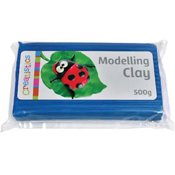 Creatistics Modelling Clay - Light Blue 500g Pack
