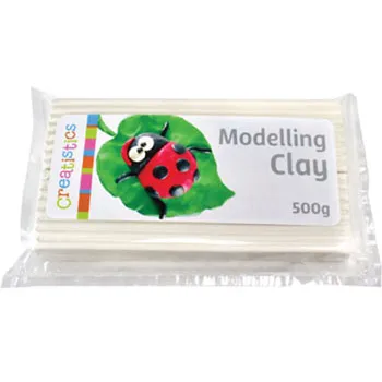 Creatistics Modelling Clay White - 500 g