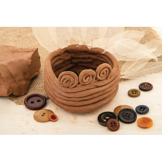 Creatistics Air Dry Ceramic Clay Terracotta - 1 kg