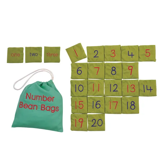Numbers 1–20 Bean Bags – Counting & Movement Set