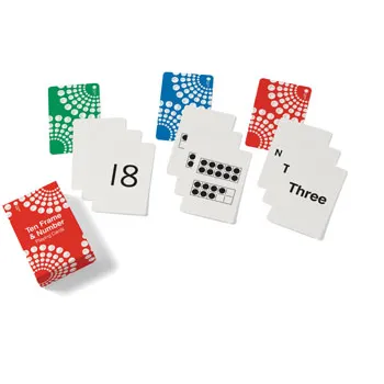 Ten Frame & Number Playing Cards