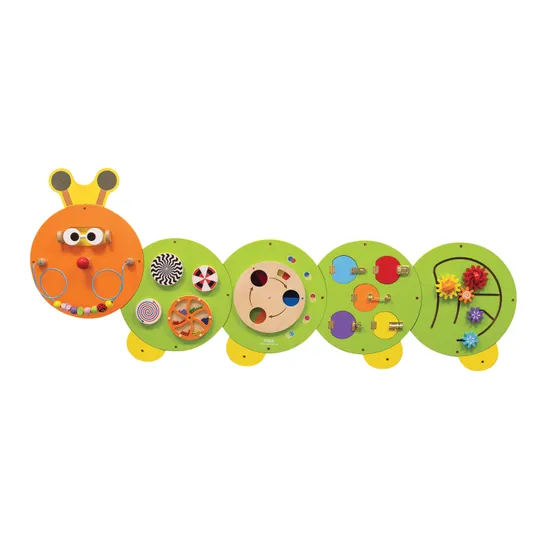 Caterpillar Wall Panel Game 5 Pieces