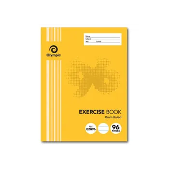 Olympic Exercise Book 225x175 mm 8 mm 96p