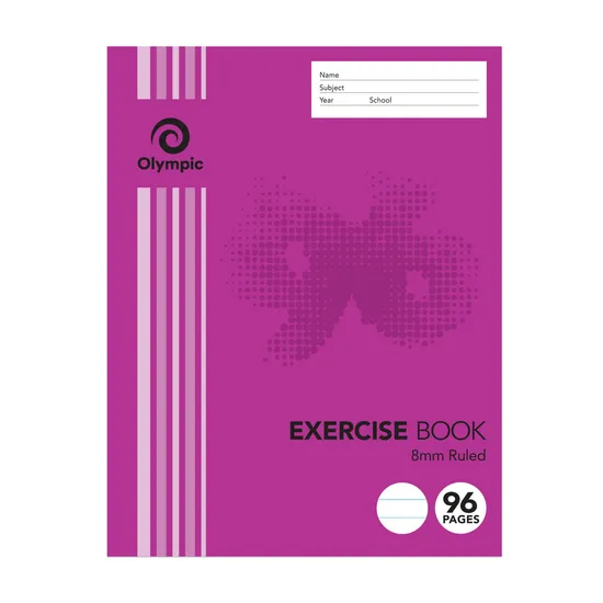 Olympic Exercise Book 225x175 mm 8 mm 96p