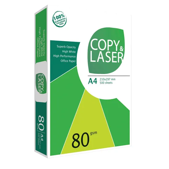 A4 Copy Paper 80gsm - Pack of 500