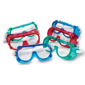 Coloured Safety Goggles set of 6