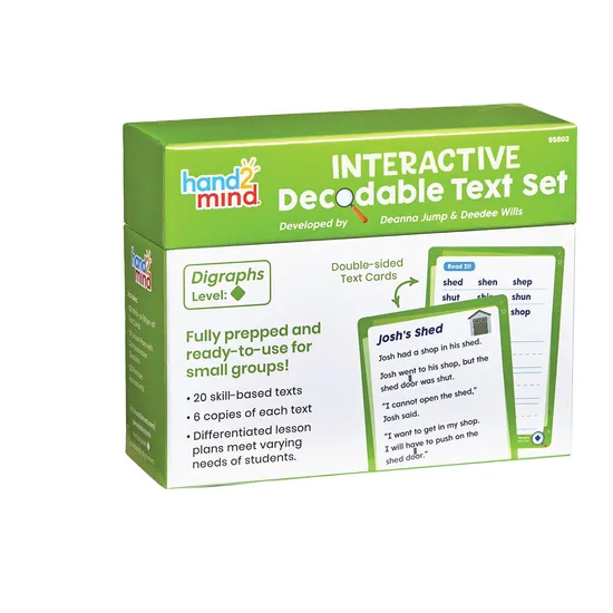 Interactive Decodable Text Set: Diagraphs DIamond