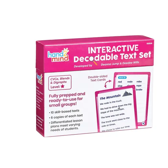 Interactive Decodable Text Set: CVCe Blends and Digraphs Star - MTA ...