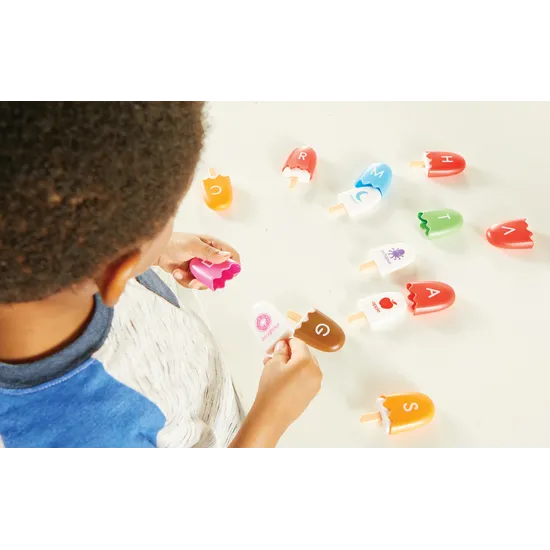 Mini Alphabet Popsicles