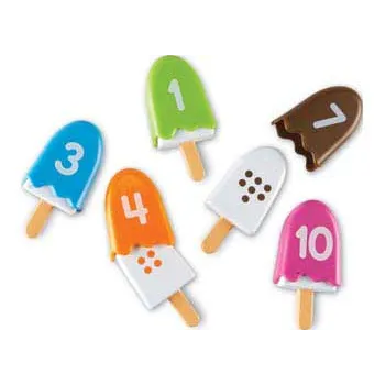 Smart Snacks Number Pops - Set of 20