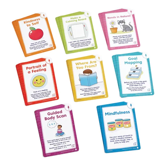Social-Emotional Task Cards Ages 3-8