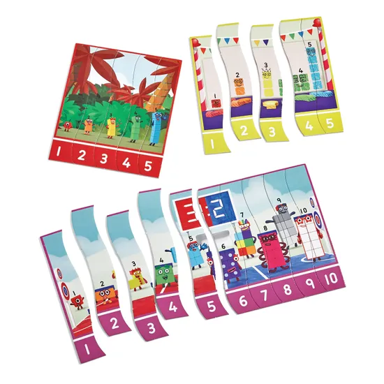 Numberblocks Puzzle Set – Number Sequencing