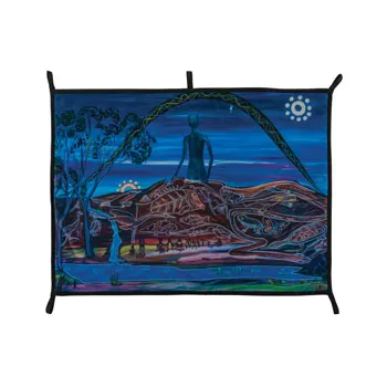 Dreamscape Aboriginal Wall Hanging - 78x60cm