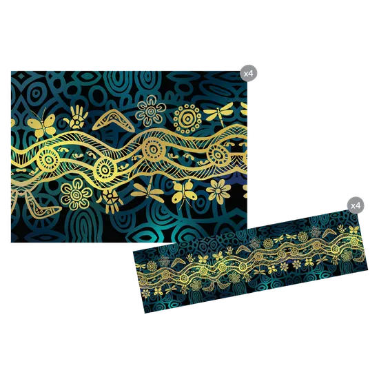 Dreamtime Journey Table Linens Set