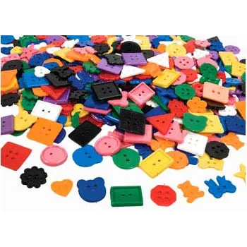 Small Plastic Buttons - Pack of 500