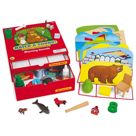 Lakeshore Learning Rhyming Sounds Phonemic Awareness Box