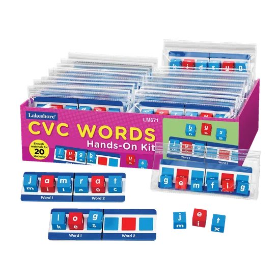Lakeshore Learning CVC Words Hands-On Kit