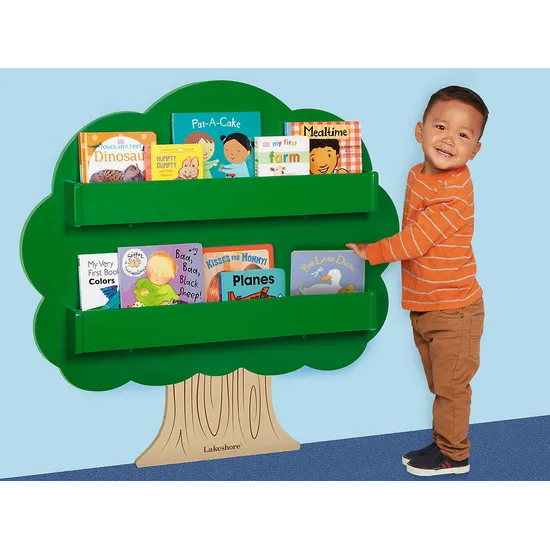 Toddler Space-Saver Book Tree