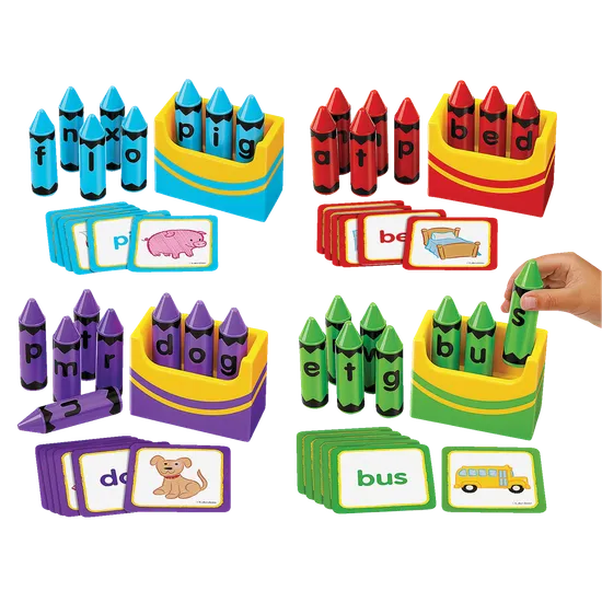 Lakeshore Learning Letter Crayon Word Building Centre - MTA Catalogue
