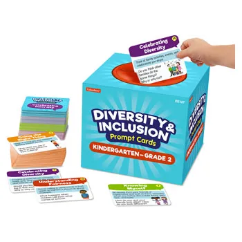 Diversity & Inclusion Prompt Cards - K- Gr 2