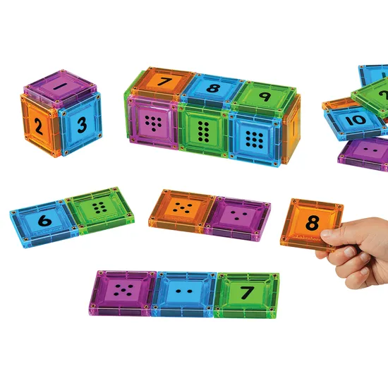 Lakeshore Learning Magnetic Number Tiles – Double-Sided