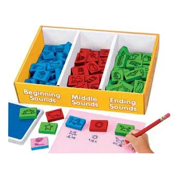Lakeshore Learning Fill-In Phonics Stamps Set 1