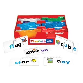 Lakeshore Learning Phonics Flip Books Box of 34