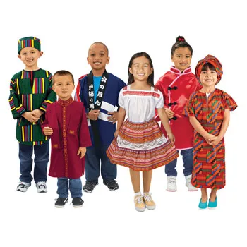 Lakeshore Learning Multicultural Clothing - Set of 6