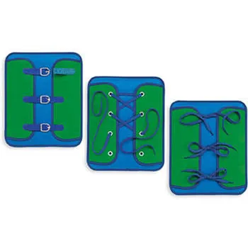 Buckle, Lace & Tie Dressing Frames Set of 3