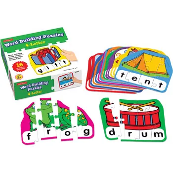 Lakeshore Learning 4-Letter Word Building Puzzles