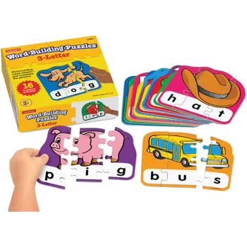 Lakeshore Learning 3-Letter Word Building Puzzles