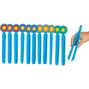 Easy-Grip Safety Tweezers -12 Pieces