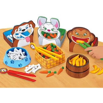 Feed-The-Animals Fine Motor Games Set