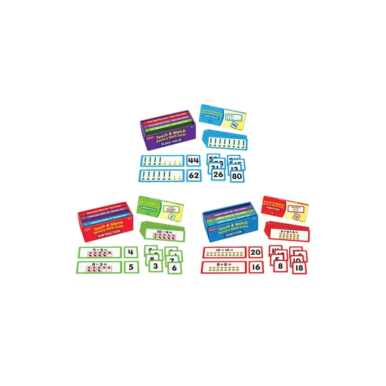 Lakeshore Learning Touch & Match Sensory Operations Cards