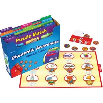 Lakeshore Learning Phonemic Awareness Folder Game Library - MTA Catalogue