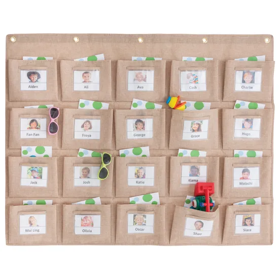 Parent Communication Pockets - 20 Natural