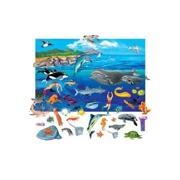 Underwater Sea Life Felt Board - 41 Pieces
