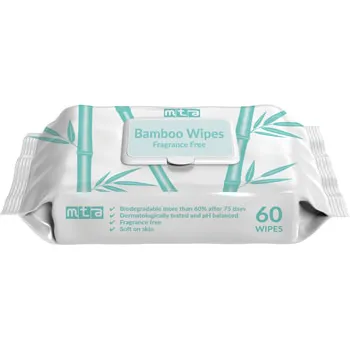 Bamboo Wipes - Pack of 60