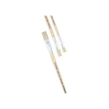 Long Flat Brush Size 12 - Pack 12