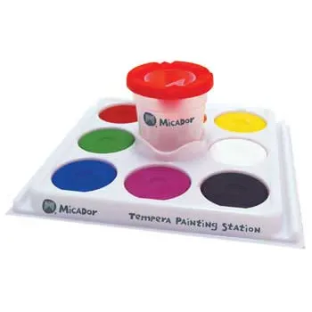 Micador Tempera Painting Station - 8 Colours