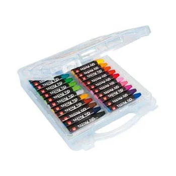 Hexagonal Oil Pastels in Case - Pack of 24