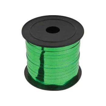Metallic Ribbon Green 91 m